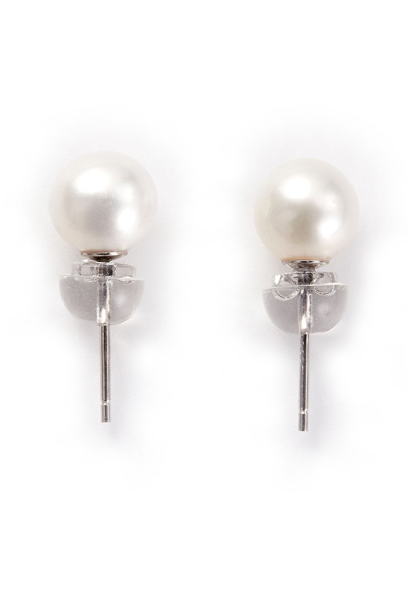 Carlheim Örhänge - white/vit - Zalando.se