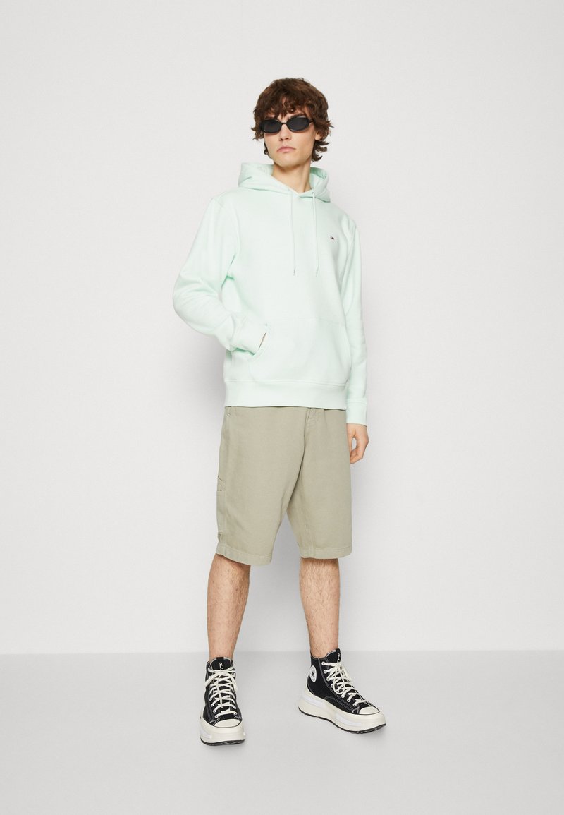 Tommy Jeans SOLID HOODIE UNISEX - Sweat à capuche - minty/menthe ...