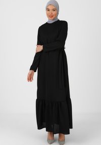 Modanisa CREW NECK -MODEST-TAVIN - Maxikleid - black/schwarz - Zalando.de