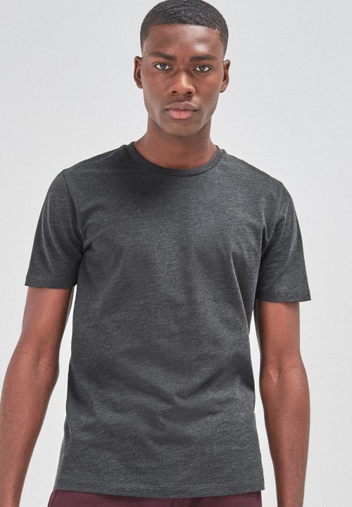Next CREW NECK - T-Shirt basic - metallic grey/grau-metallic - Zalando.ch