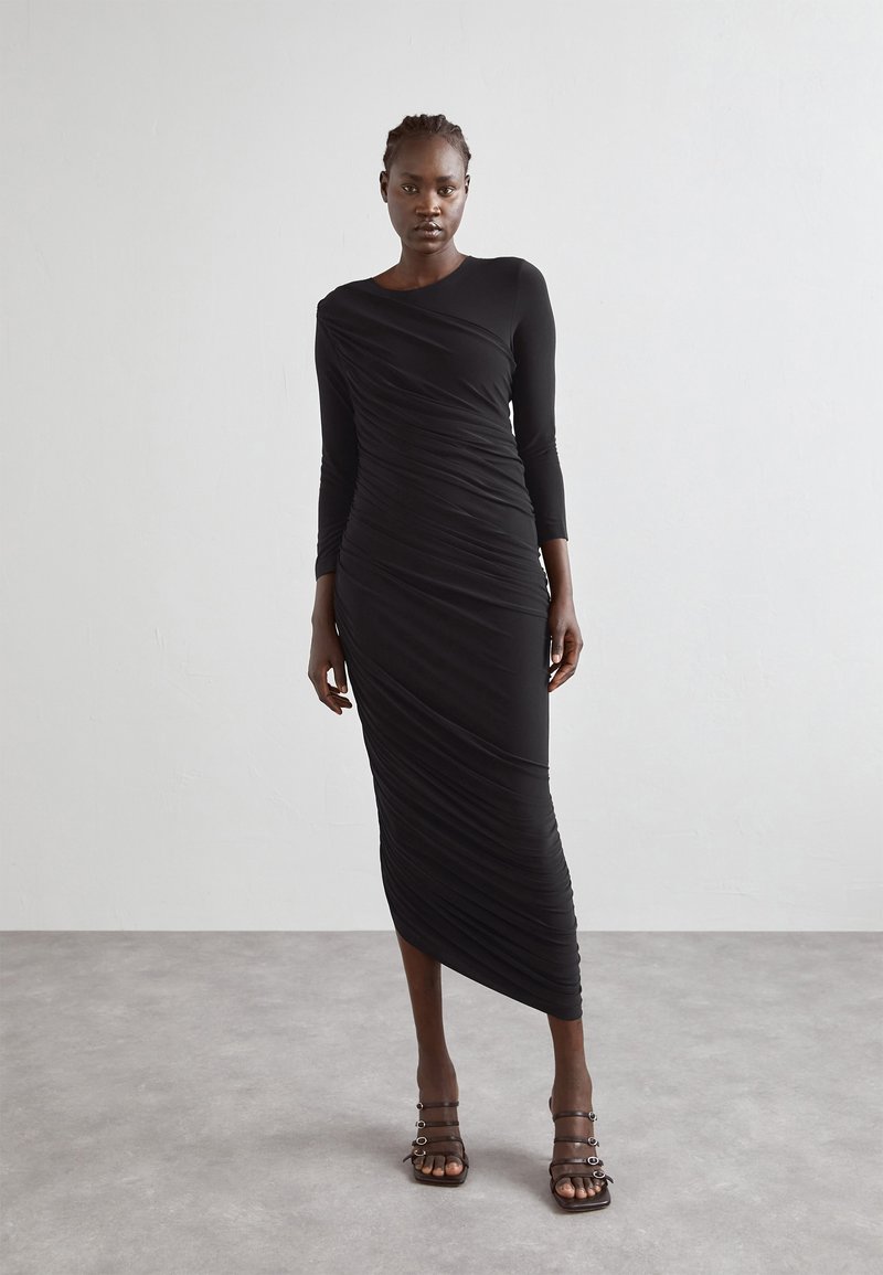 Norma Kamali DIANA GOWN - Robe en jersey - black/noir - ZALANDO.FR