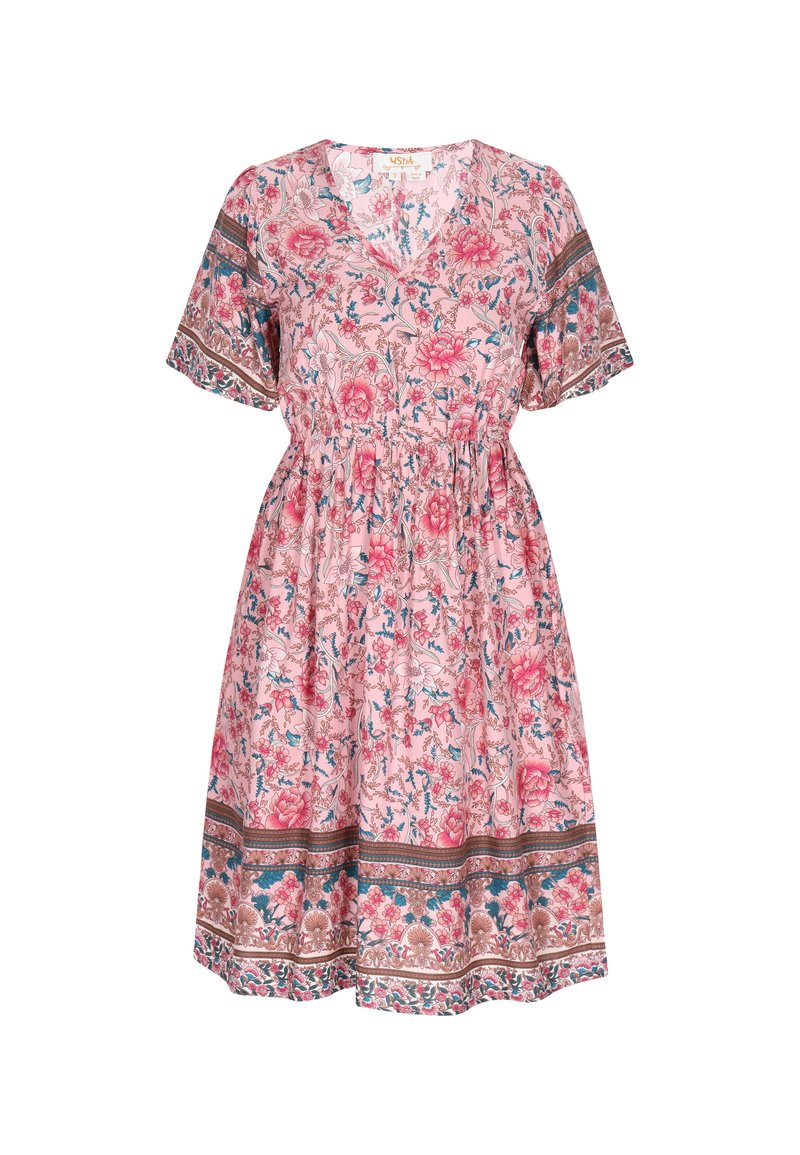 usha Freizeitkleid - light rose multicolor/pink - Zalando