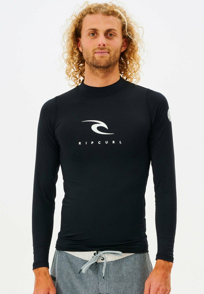 Rip Curl GUARD CORPS L/S - Rash vest - black - Zalando.de