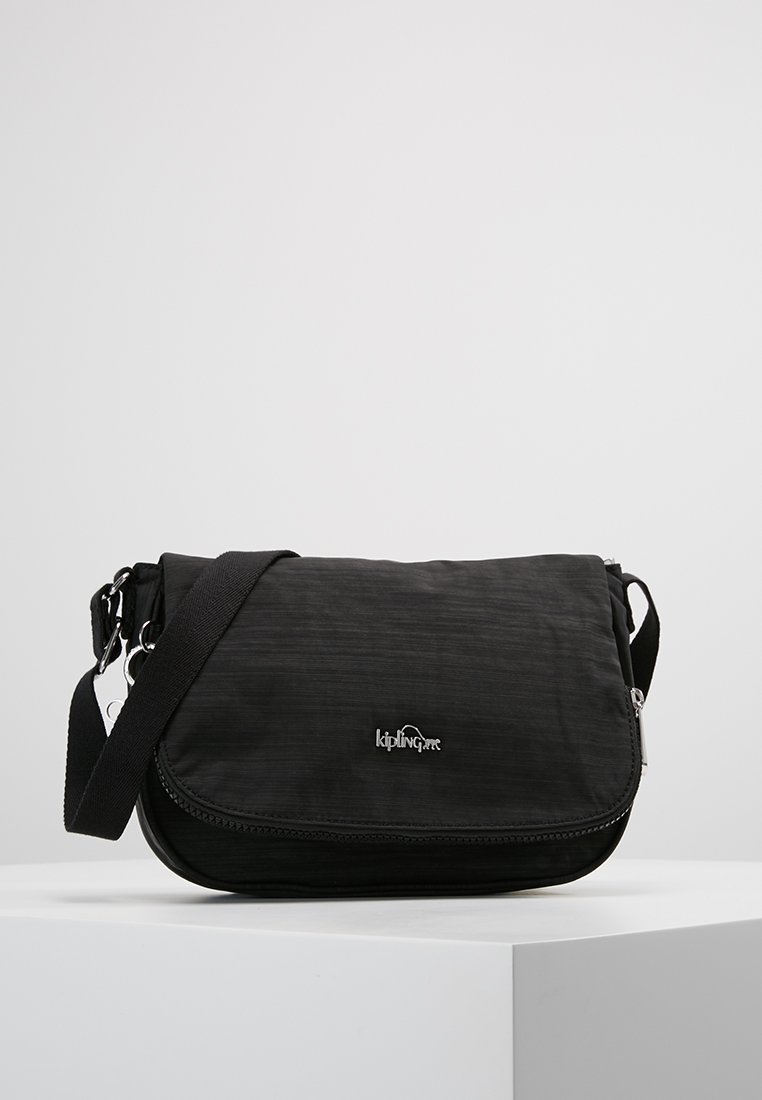 Kipling EARTHBEAT S - Cross body bag - dazz black/black - Zalando.co.uk