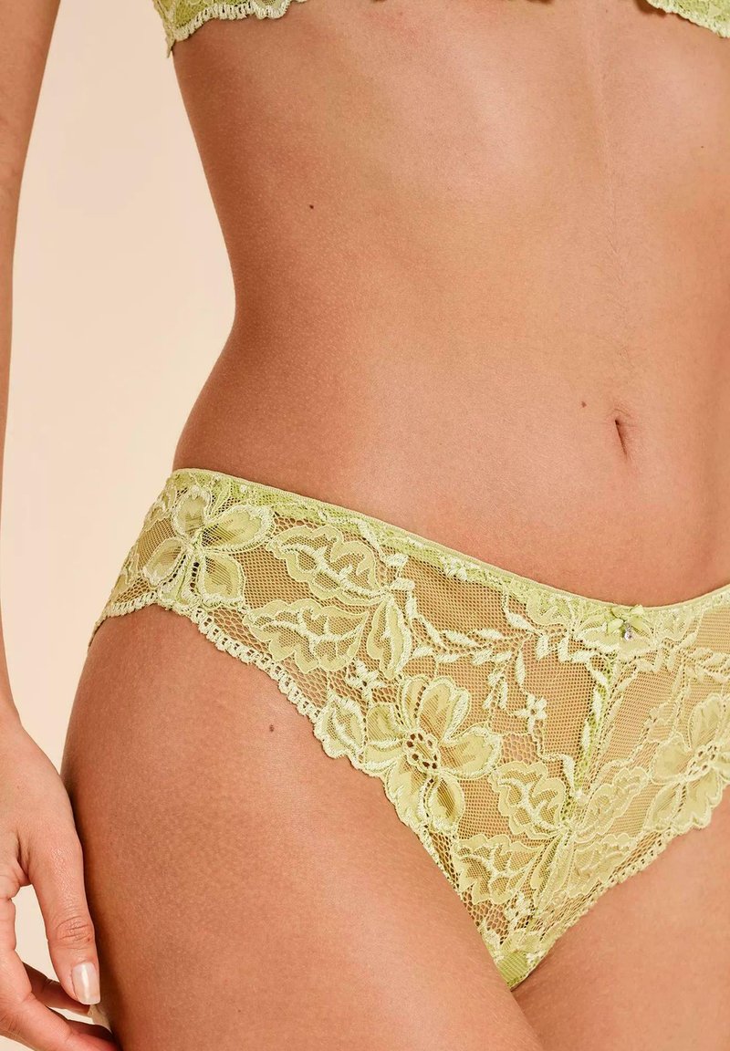 Triumph SLIP LUXURY DESIRE - String - lime green/hellgrün - Zalando.de