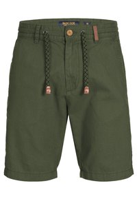 INDICODE JEANS Shorts - army/mørkegrøn - Zalando.dk