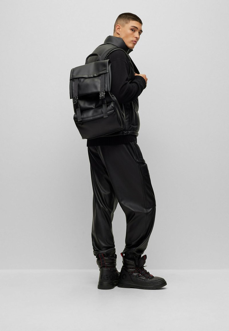HUGO STACKED - Rucksack - black one/black - Zalando