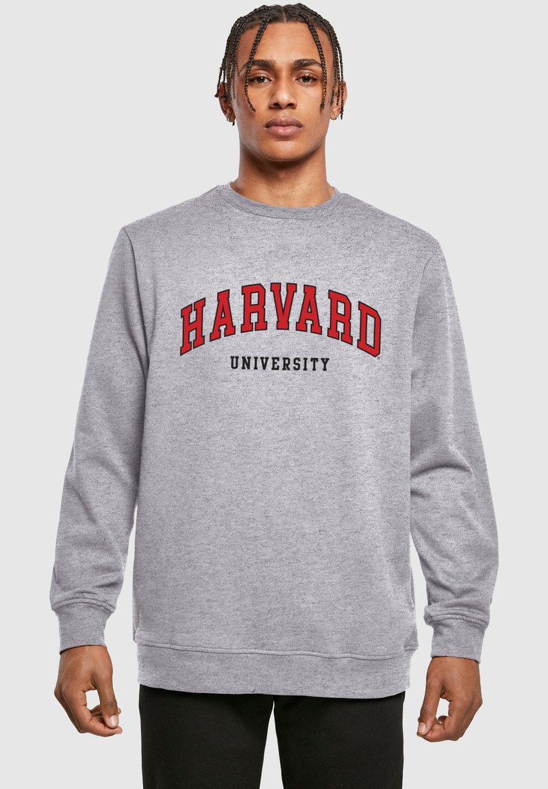 Merchcode HARVARD UNIVERSITY - SCRIPT CREWNECK - Sweatshirt - heather ...