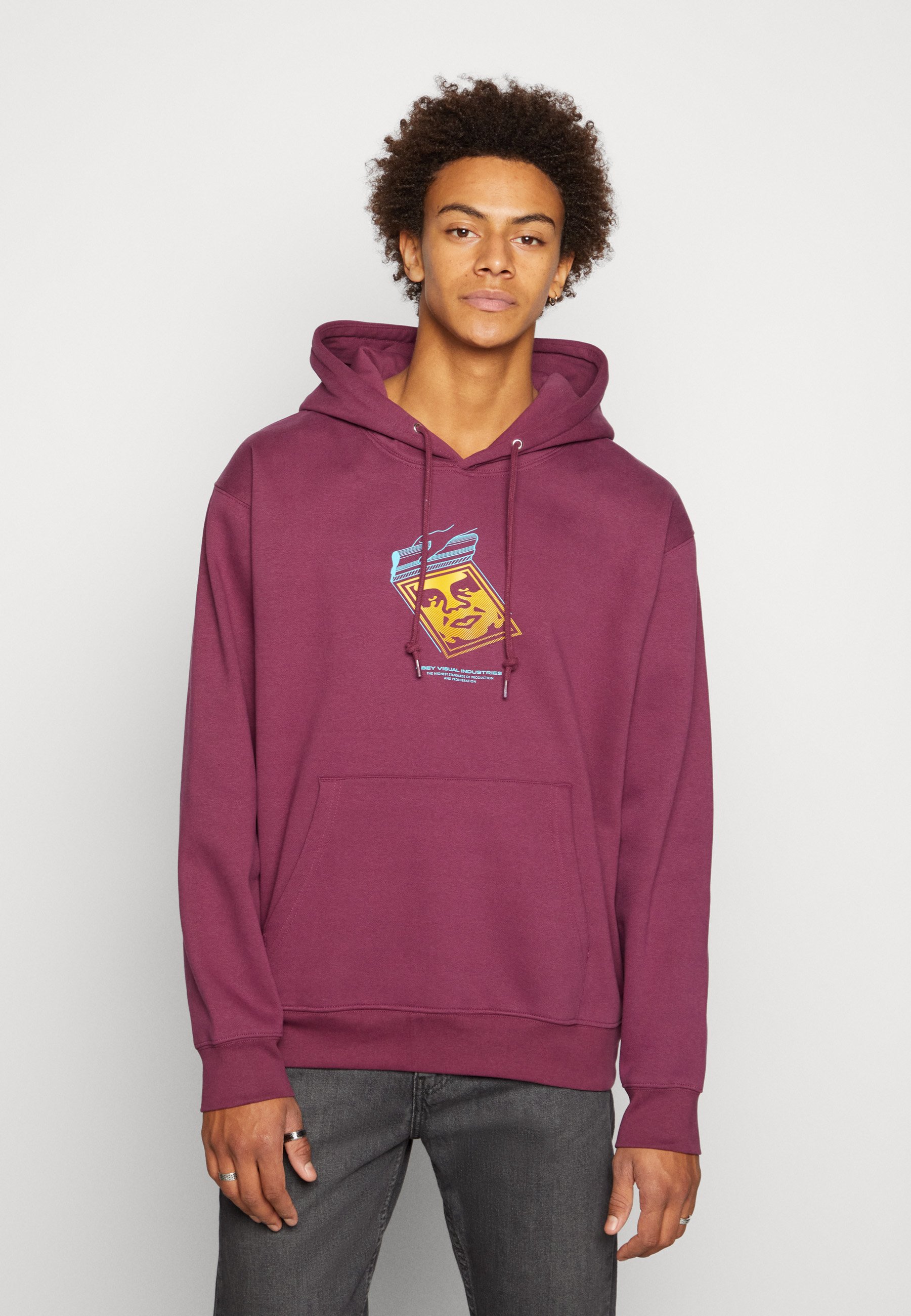Obey Hoodie Red