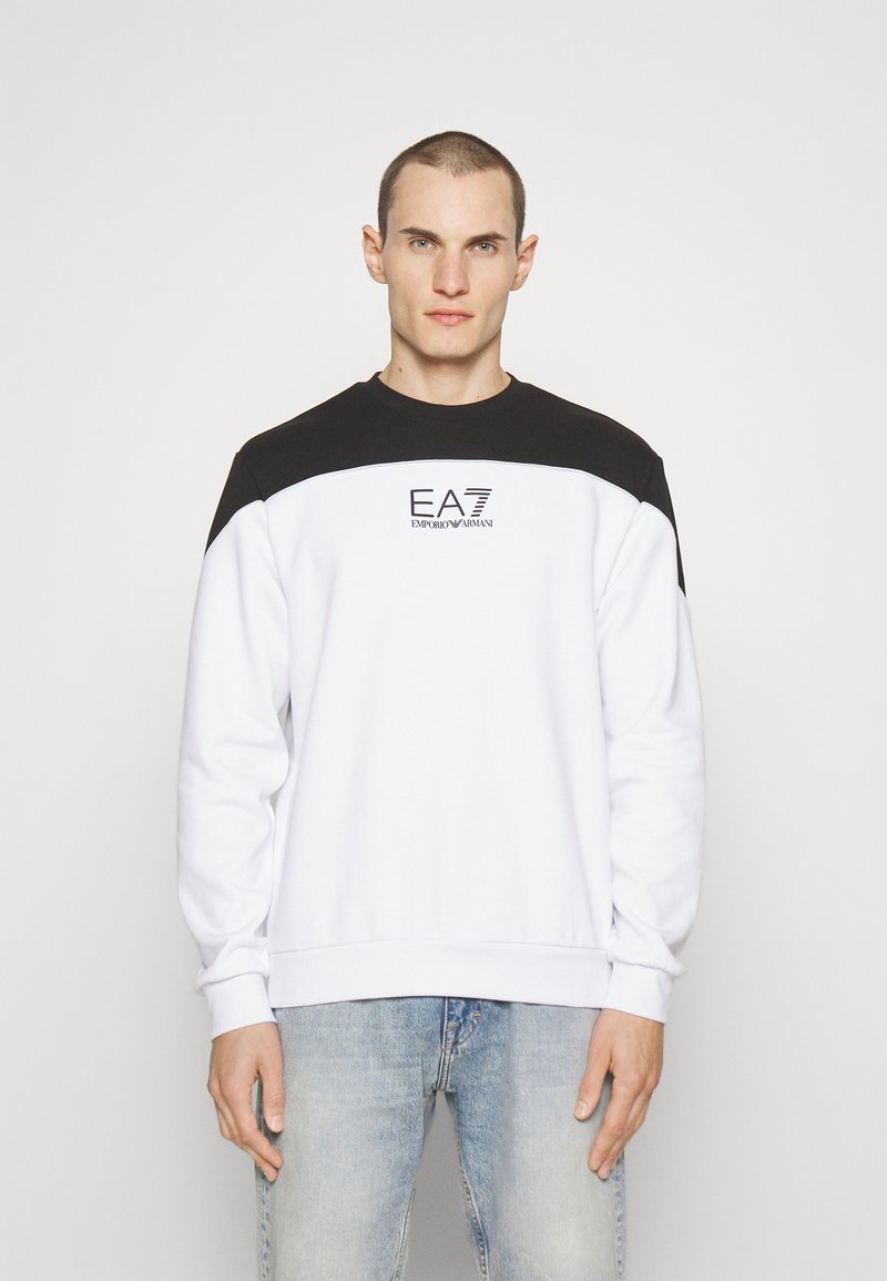 EA7 Emporio Armani Sweatshirt - bianco/weiß - Zalando.ch