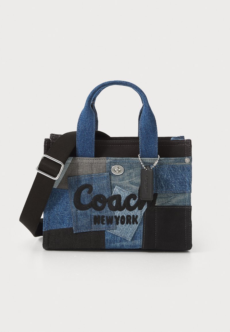 COACH CARGO TOTE BAG 26 WITH PATCHWORK - Handbag - blue denim - Zalando
