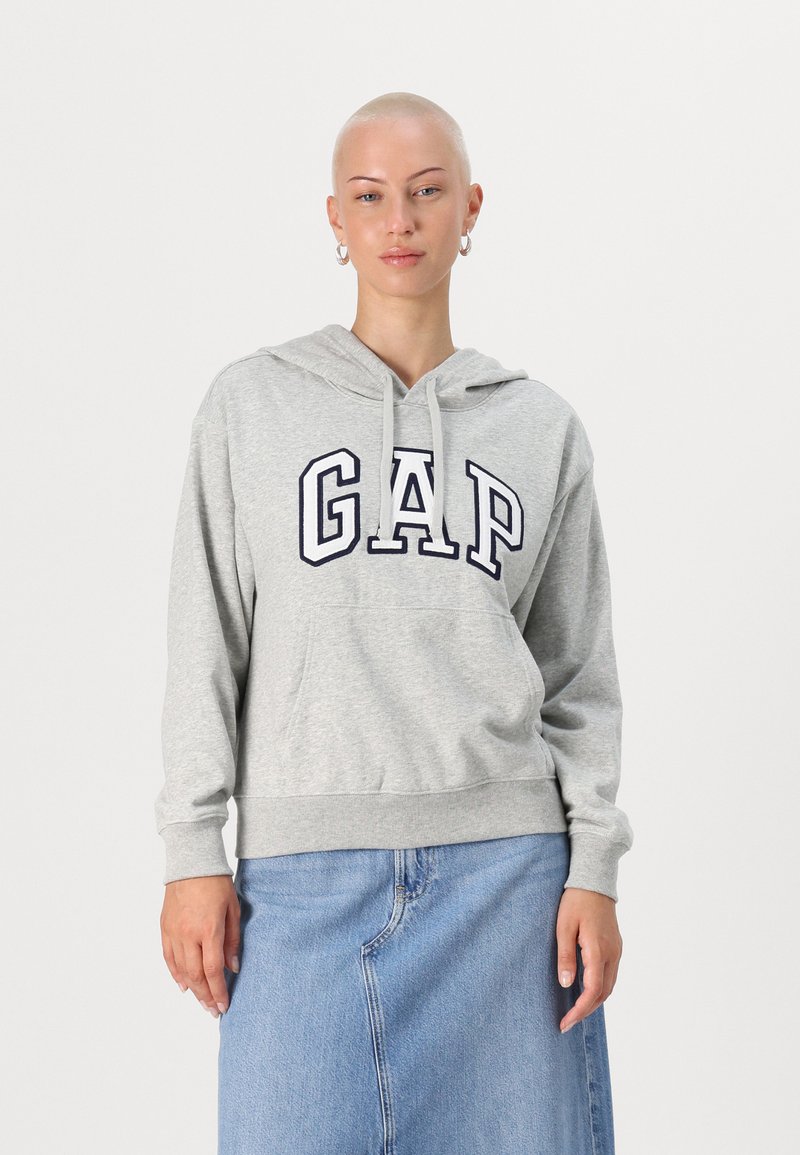 GAP Petite HERITAGE - Collegepaita - light heather grey/harmaa - Zalando.fi