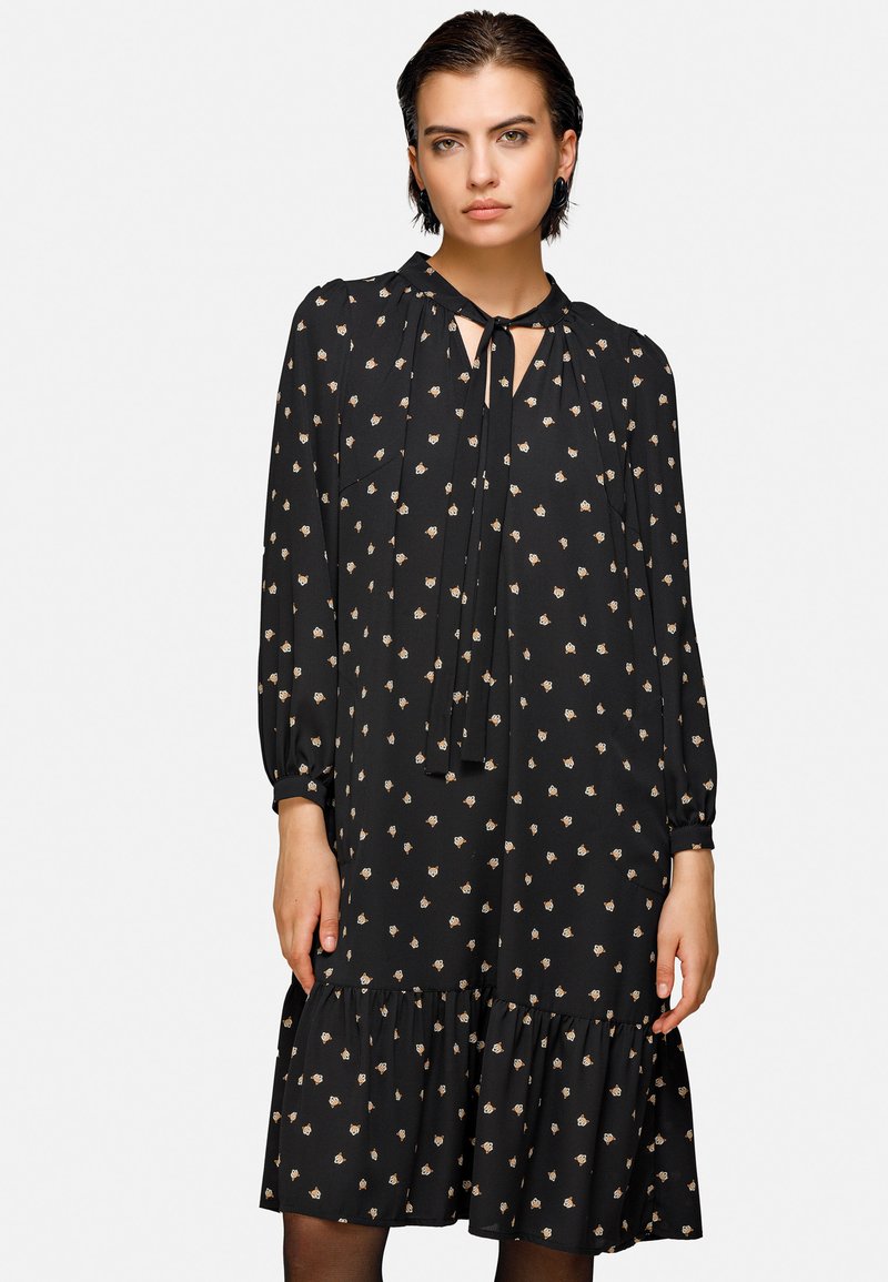 HELMIDGE MIDI - Jurk - schwarz/zwart - Zalando.be