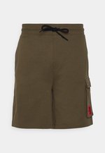 HUGO DIZZI - Tracksuit bottoms - dark olive/khaki - Zalando.de