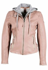 Gipsy by Mauritius FINJA S23 LABAGV - Leather jacket - dusty pink/pink ...