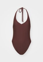 We Are We Wear PEPPER SWIMSUIT - Swimsuit - coffee/dark brown - Zalando.ie