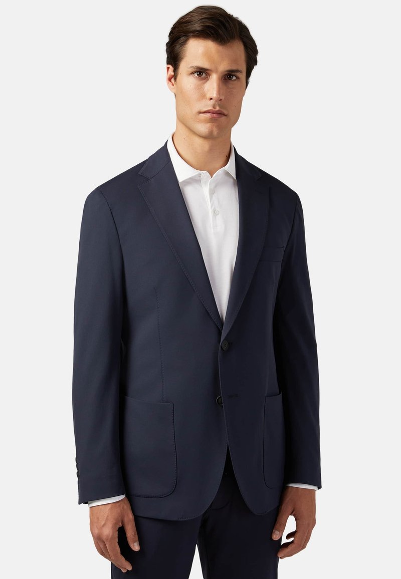 Boggi Milano TECH STRETCH - Blazer - navy blue/blauw - Zalando.nl