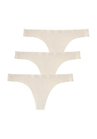 Yenita STRINGS INVISIBLE 3ER PACK - Thong - skin/beige - Zalando