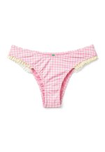United Colors of Benetton VICHY V-SHAPED - Bikini bottoms - pink - Zalando