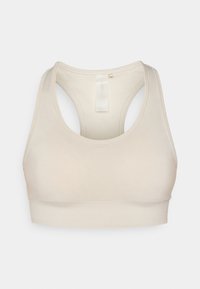 ONLY Play ONPDAISY-2 SEAM BRA - Medium support sports bra - nacreous ...