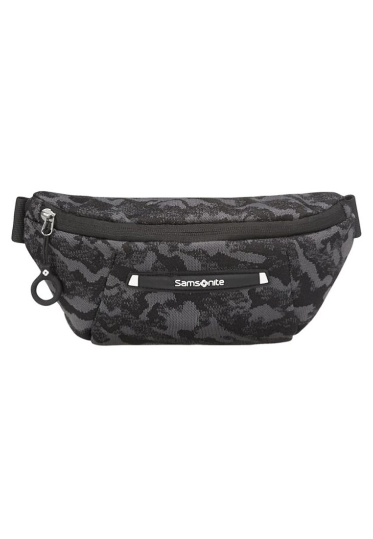 Samsonite NEOKNIT - Gürteltasche - camo black/grau-meliert - Zalando.de