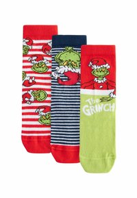 Next RICH LICENSE 3 PACK - REGULAR FIT - Socks - the grinch/red - Zalando