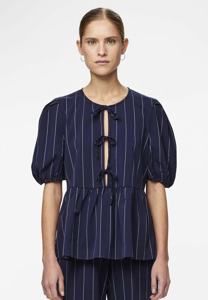 Pieces Bluse - maritime blue/dunkelblau - Zalando.de