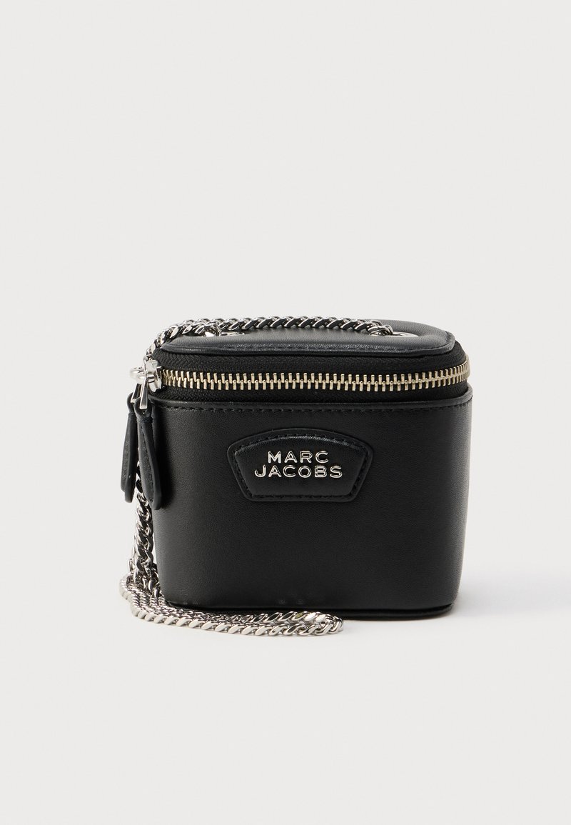 MARC JACOBS THE MINI VANITY BAG - Rankinė per petį - black/juoda ...