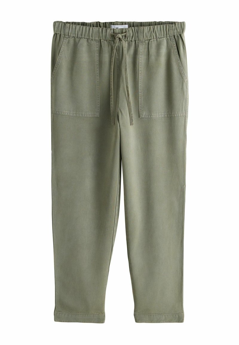 Next TALL FIT - Trousers - khaki green/green - Zalando