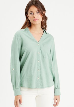 Cache Cache LANGÄRMELIGES - Camisa - vert/verde - Zalando.es