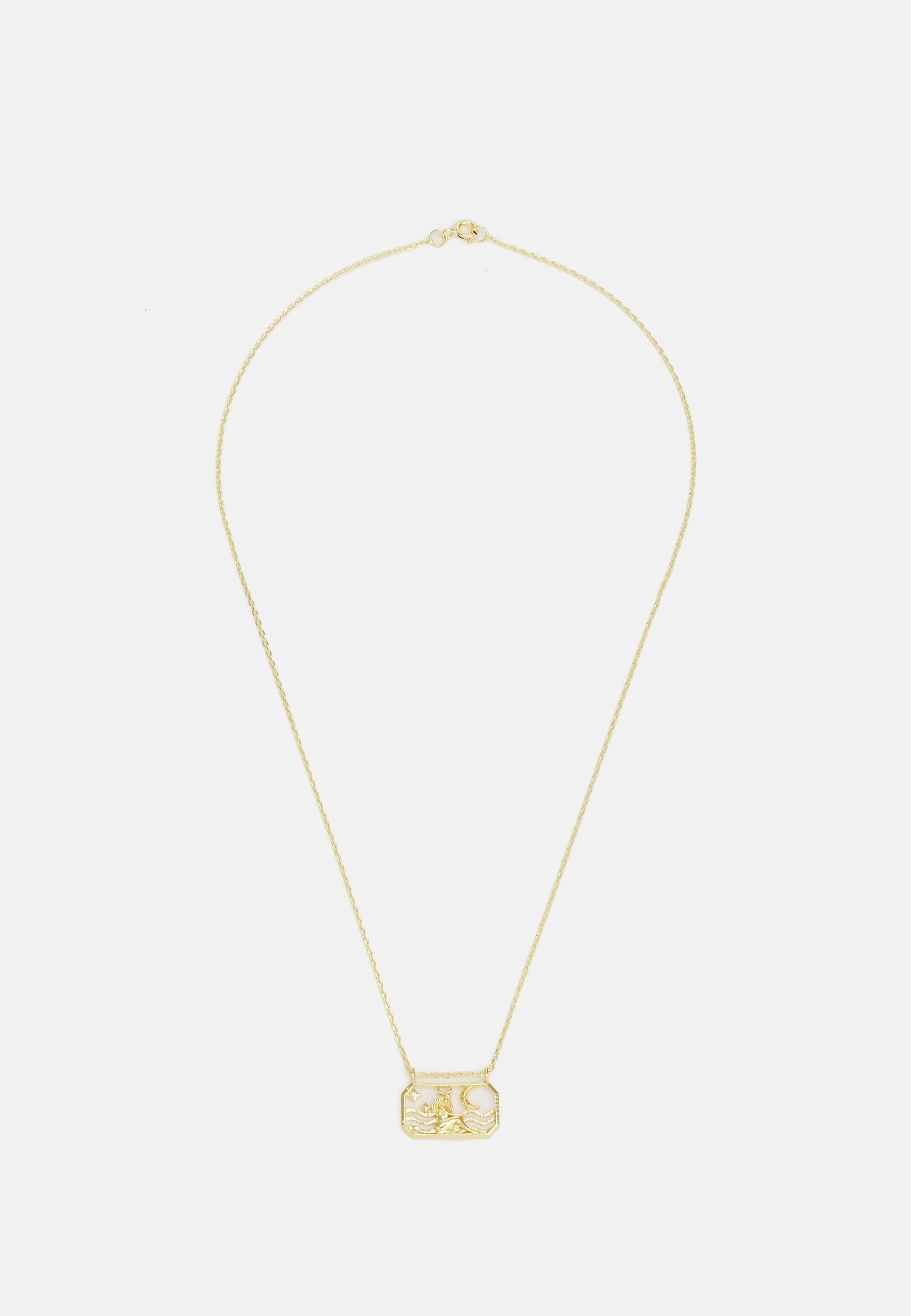 Maanesten ZODIAC TAURUS NECKLACE Collana gold coloured dorato Zalando