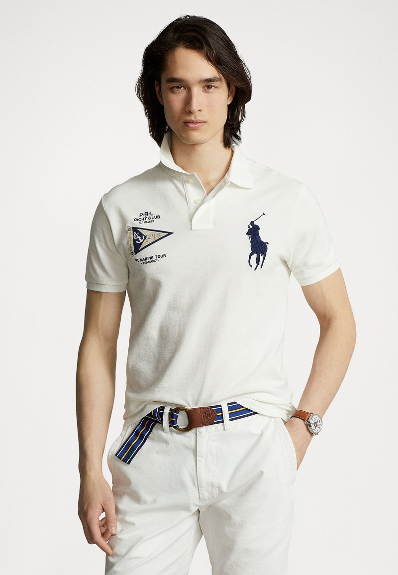 Polo Ralph Lauren SHORT SLEEVE - Polo - nevis/crema - Zalando.es