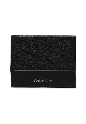 Calvin Klein DIAGONAL CARDHOLDER UNISEX - Portafoglio - black/nero ...