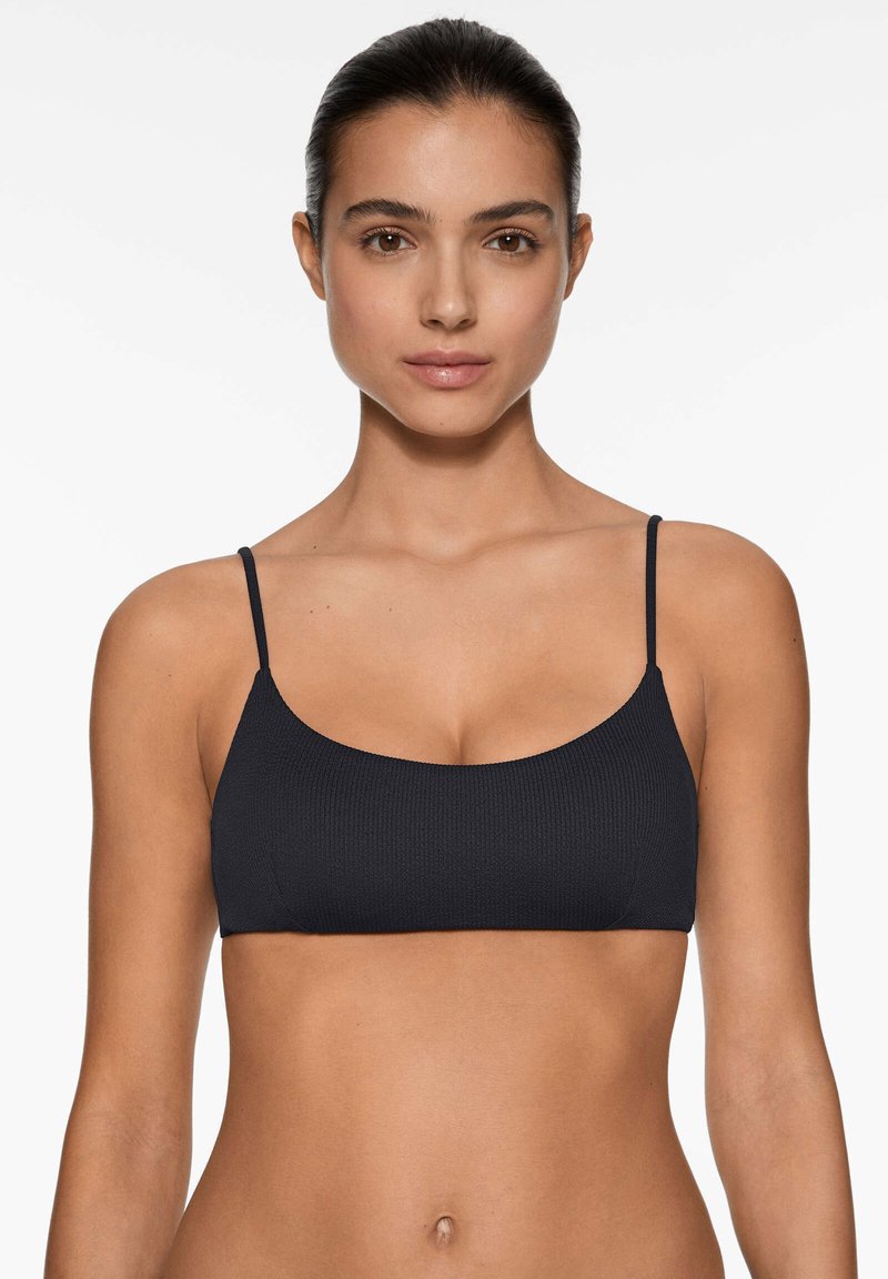 OYSHO Bikini top - black - Zalando.ie