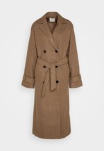 Object Tall OBJKEILY COAT TALL - Klasszikus kabát - fossil/melange ...