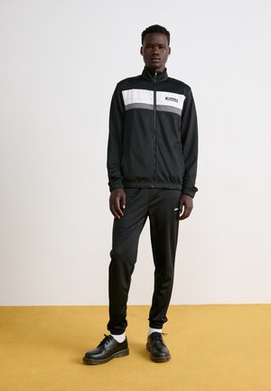 EA7 Emporio Armani VENTUS TRACKSUIT - Survêtement - black/noir - ZALANDO.FR