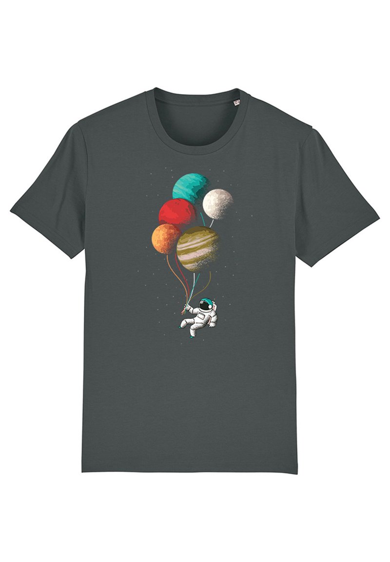watapparel BALLOON SPACEMAN - T-Shirt print - anthracite/anthrazit ...