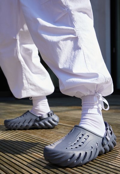 Crocs ECHO UNISEX - Clogs - storm/dark blue - Zalando.co.uk