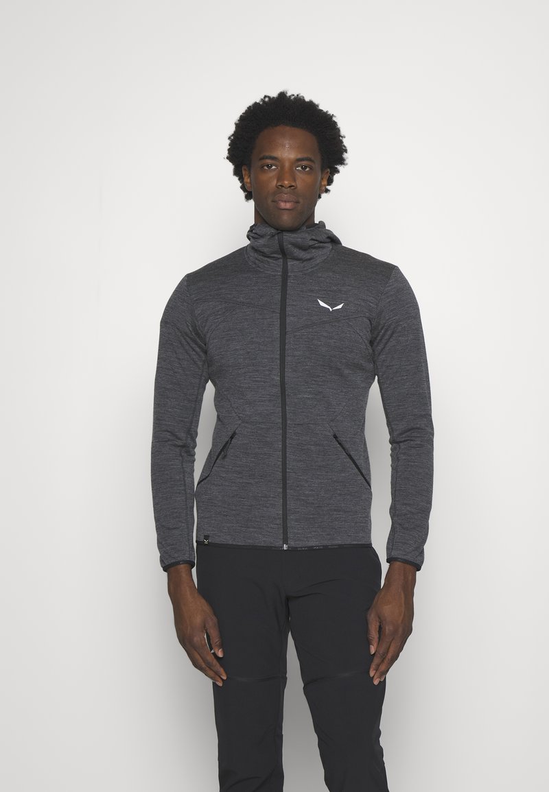 Salewa NUVOLAO - Fleecejacke - black out/schwarz - Zalando.at