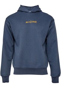 Mazine LOGO HEAVY - Kapuzenpullover - night blue/dunkelblau - Zalando.de