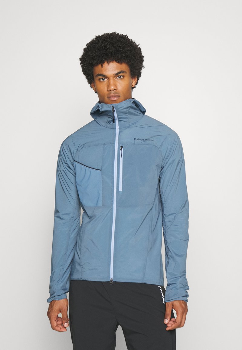 Peak Performance M VISLIGHT ALPHA - Softshelljacke - shallow/schwarz ...