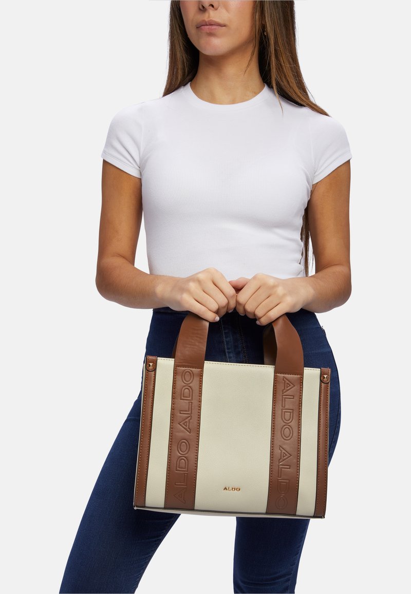 ALDO SATCHEL MANOBADAR - Handbag - bone/beige - Zalando.ie