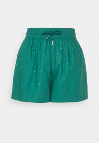 sandro STRASS SHORT MATCHING - Shorts - vert emeraude/grün - Zalando.de