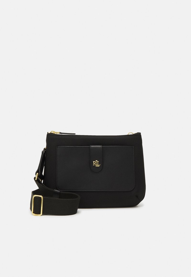 Lauren Ralph Lauren JAMEY CROSSBODY MEDIUM - Across body bag - black ...