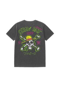 NETFLIX ONE PIECE SKETCH SKULL AND CROSS BONES FRONT BACK - Print T ...
