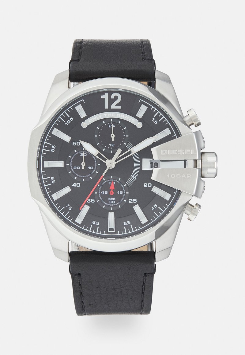 Diesel BABY CHIEF - Chronograph watch - silver-coloured - Zalando.co.uk