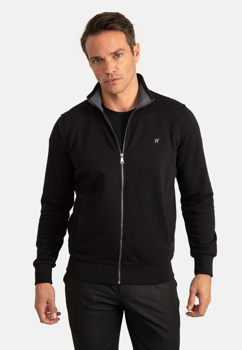 Williot Felpa con zip - black/nero - Zalando.it