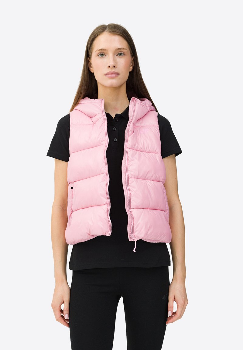 4F Chaleco - light pink/rosa - Zalando.es