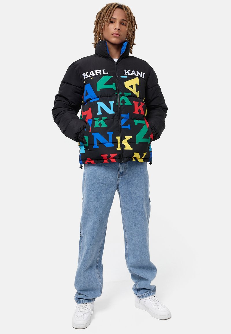 Karl Kani SMALL indigo Relaxed SIGNATURE FIVE vintage jeans BAGGY fit ...