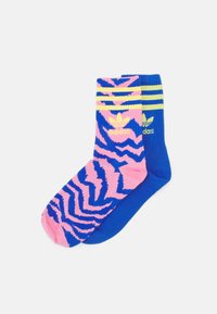 adidas Originals X FARM RIO CREW 2 PACK - Socks - blue/bliss pink/multi ...